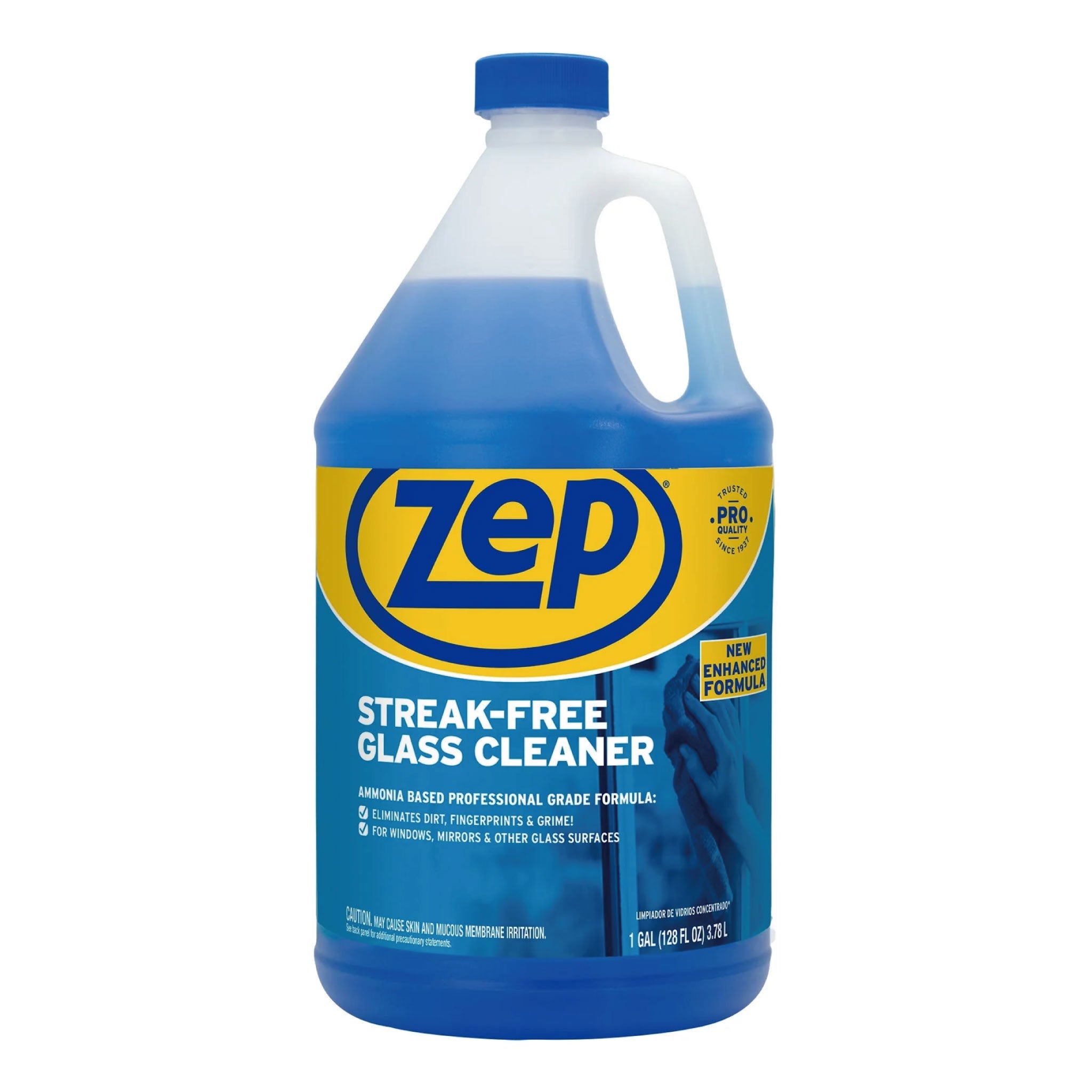 ZEP STREAK-FREE GLASS CLEANER – AMMONIA-BASED FORMULA – 1 GALLON – ZEP ...